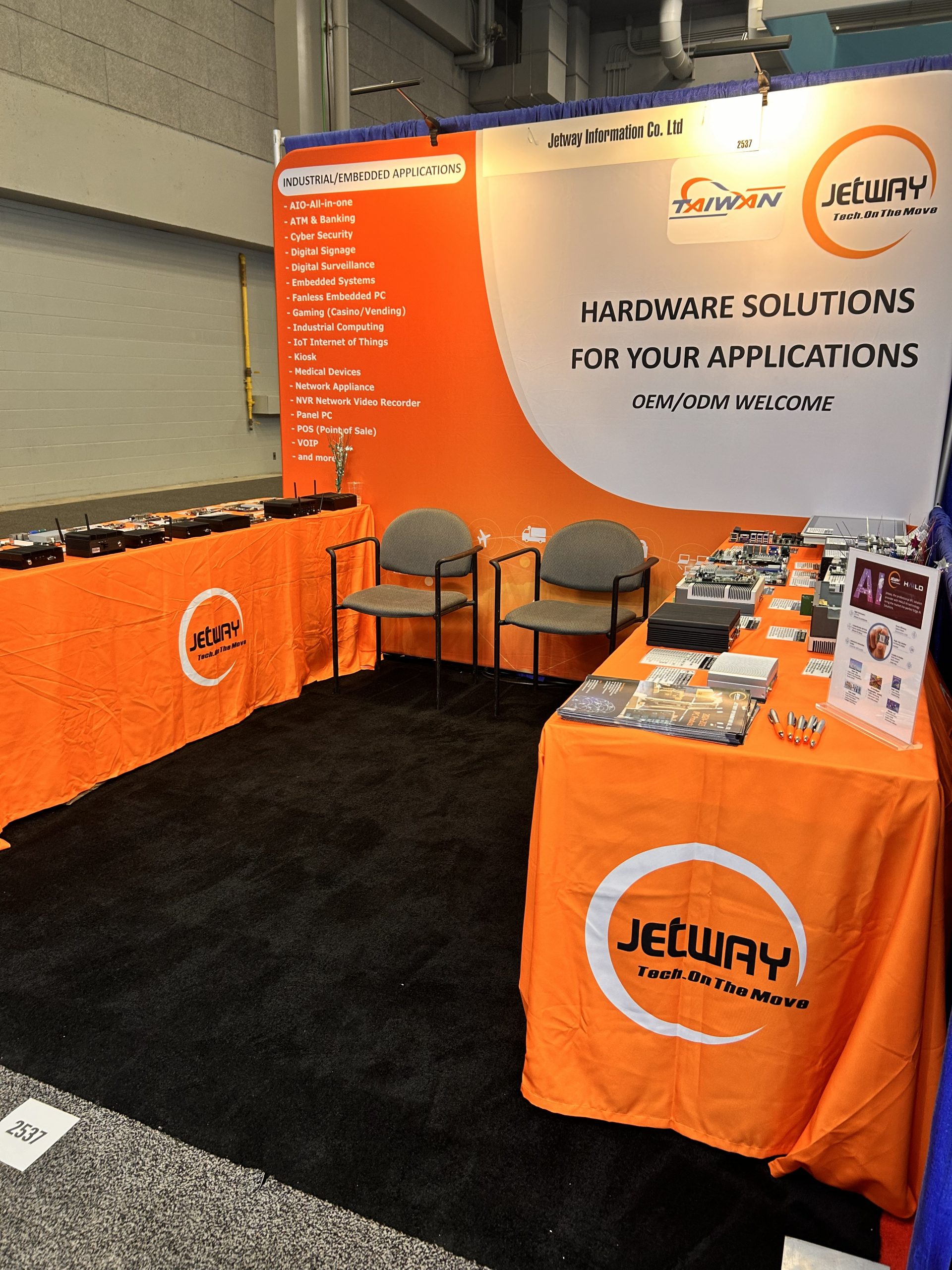 2024 embedded world North America - Jetway IPC