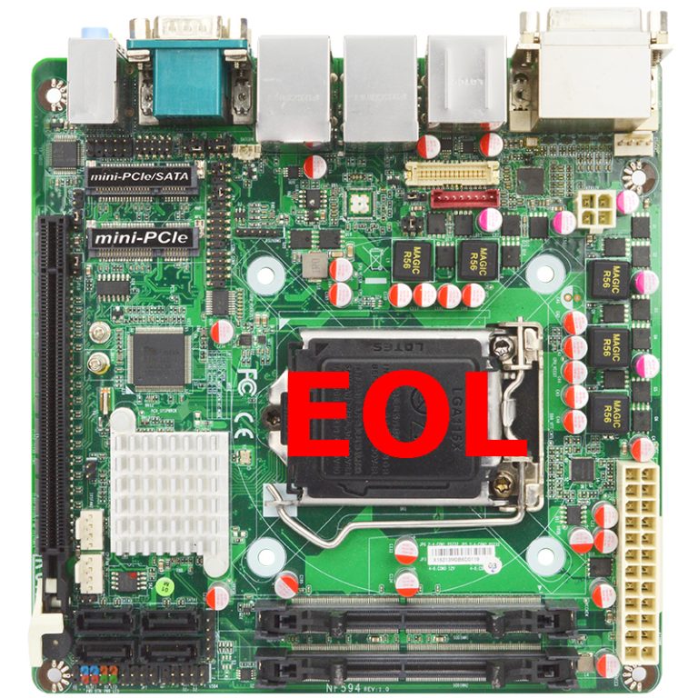 捷波 JNF594-Q170｜Intel Q170, Skylake, Kaby Lake, Mini-ITX