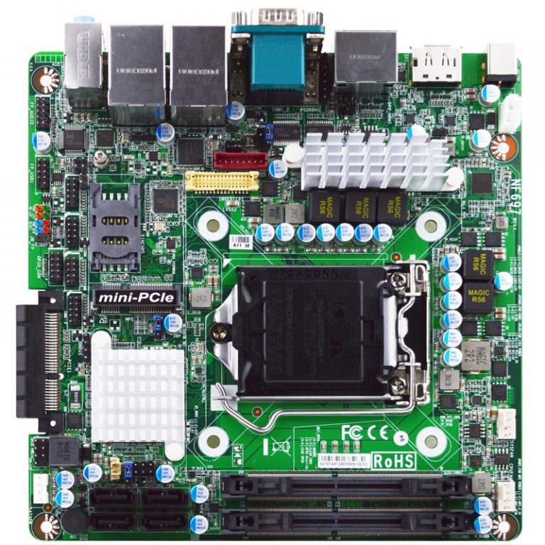 Jetway JNF697-Q170｜Intel Q170, Skylake, Kaby Lake, Mini-ITX