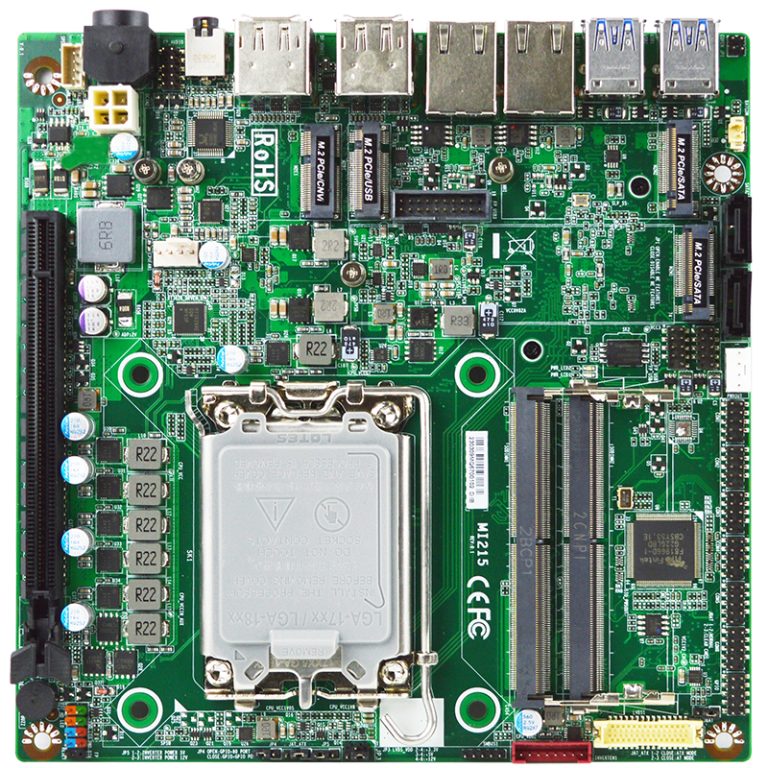 Jetway MI215Q6700｜Intel Q670E, Alder Lake, Slim Mini-ITX