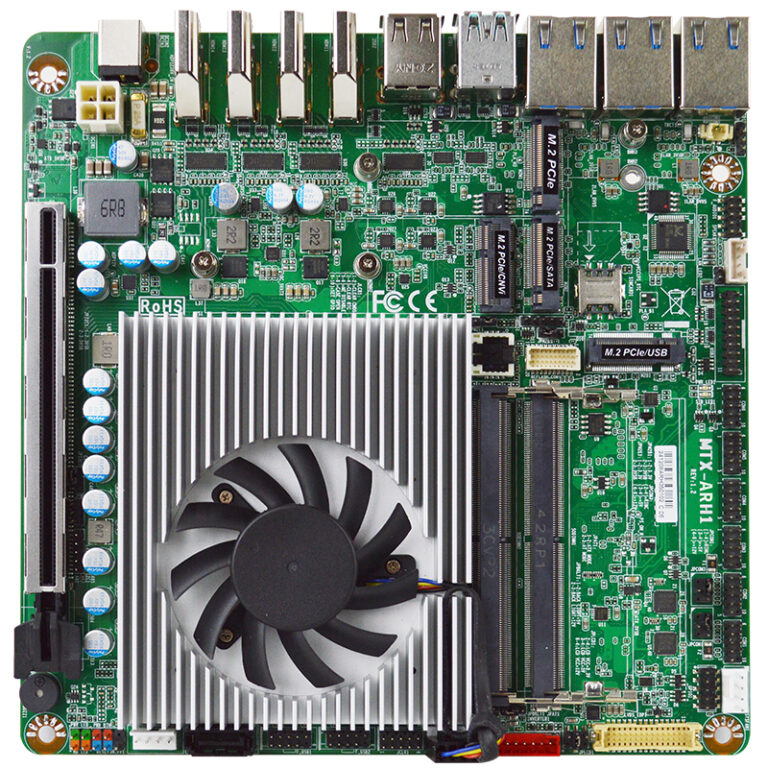 捷波 MTX-ARH1｜Intel Core Ultra 5/7, Thin Mini-ITX